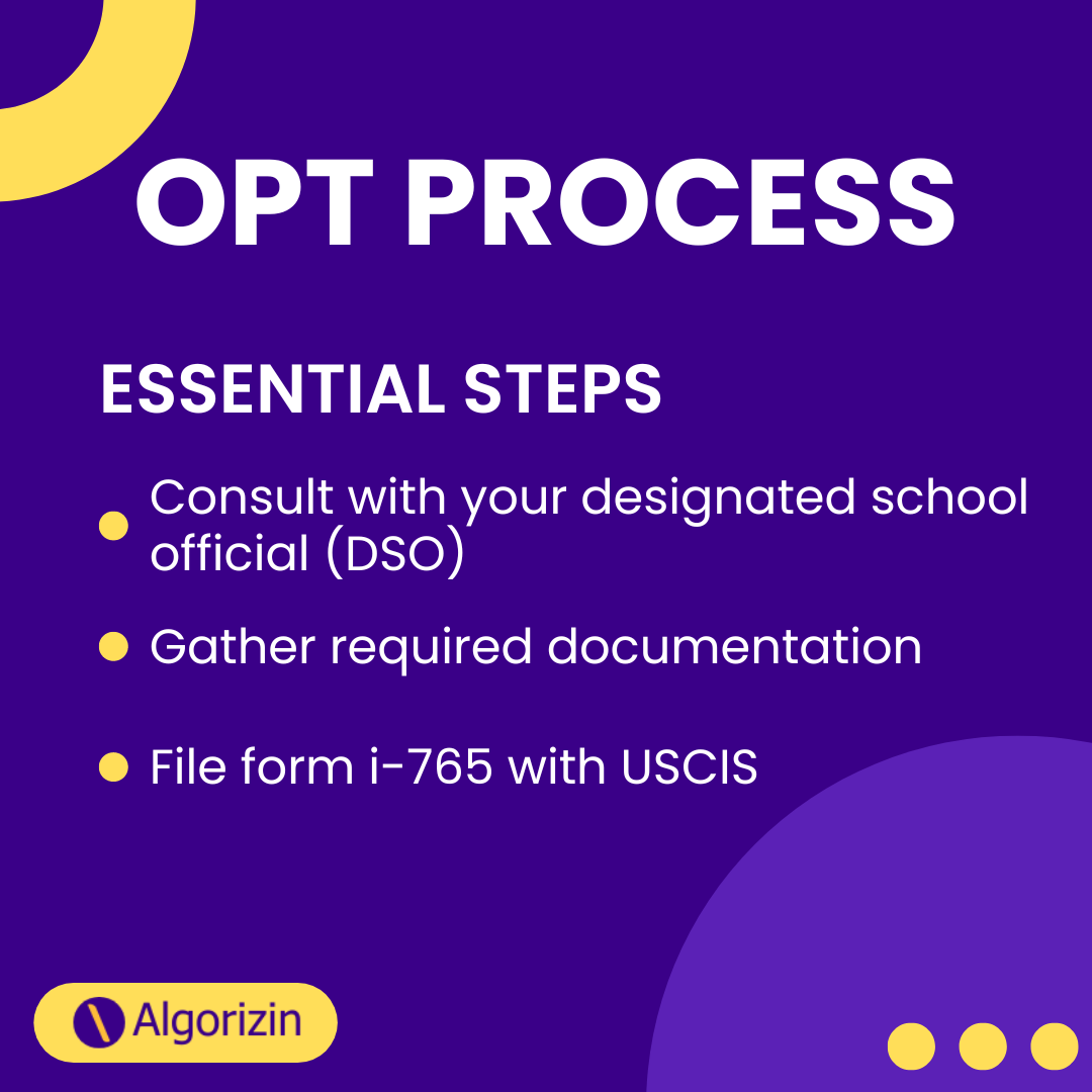 Complete OPT Guide for International Students | Algorizin